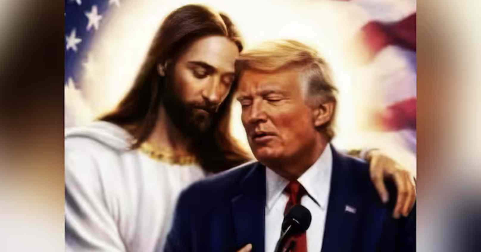 Trump Shares New AI Image with Religious Overtones Amid Ongoing Controversy